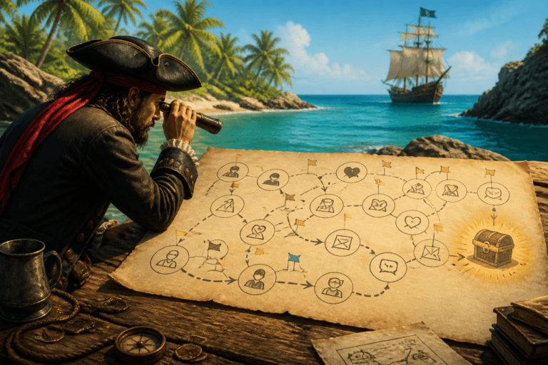 Simple Audience-to-Offer Journey Mapping Templates for Busy Creators - TLG